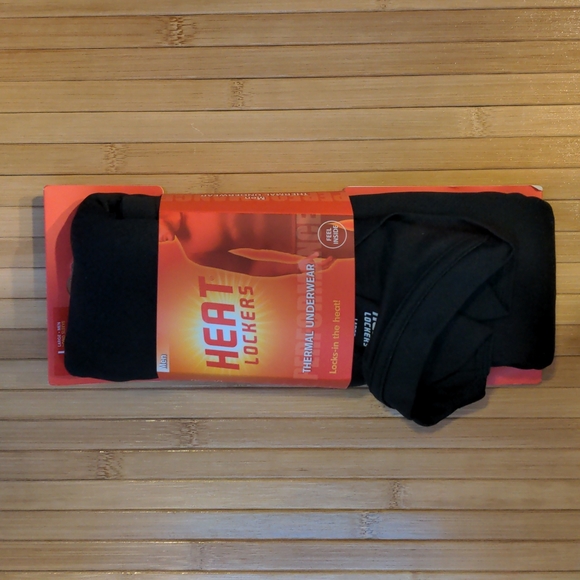 Heat Lockers | Underwear & Socks | Mens Black Thermal Heat Lockers Long ...